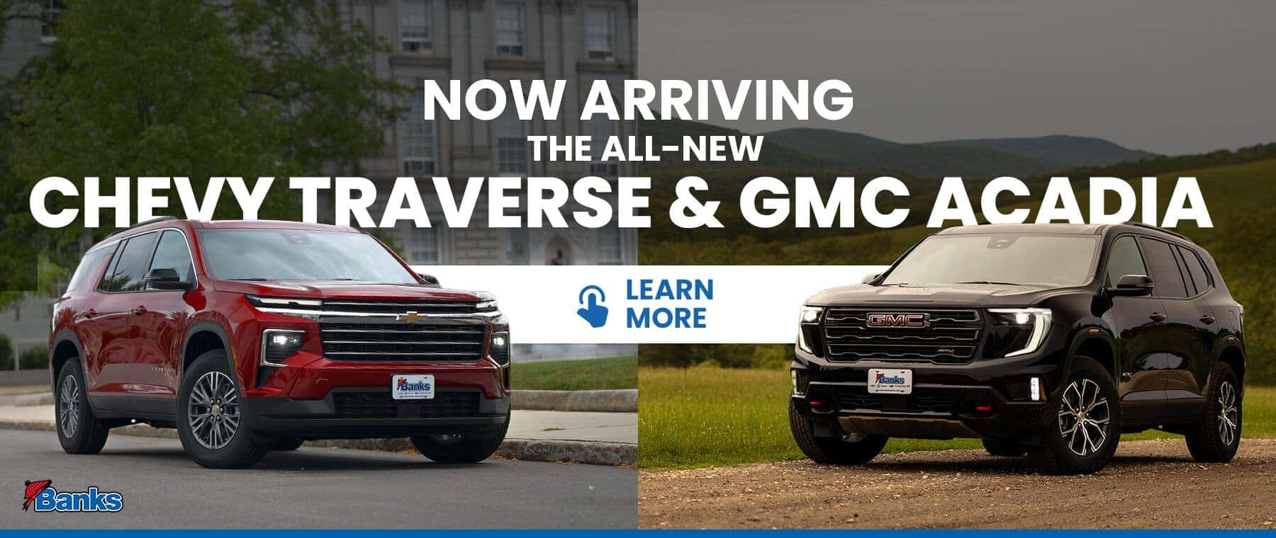 Banks Chevy GMC Cadillac Buick Dealer Concord, NH | Manchester, NH