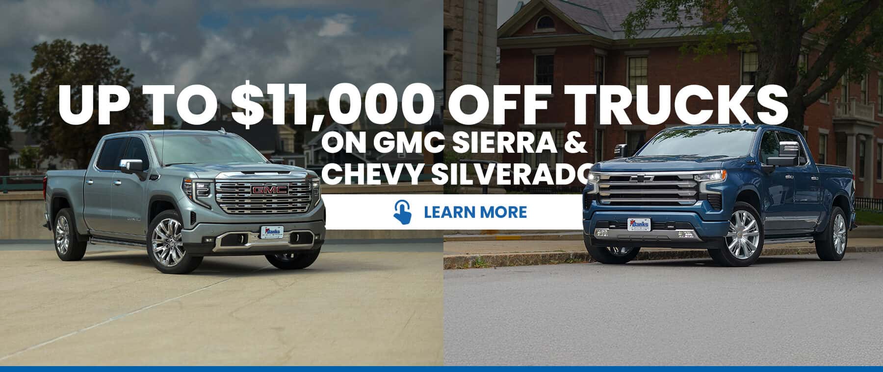 Banks Chevy GMC Cadillac Buick Dealer Concord, NH | Manchester, NH