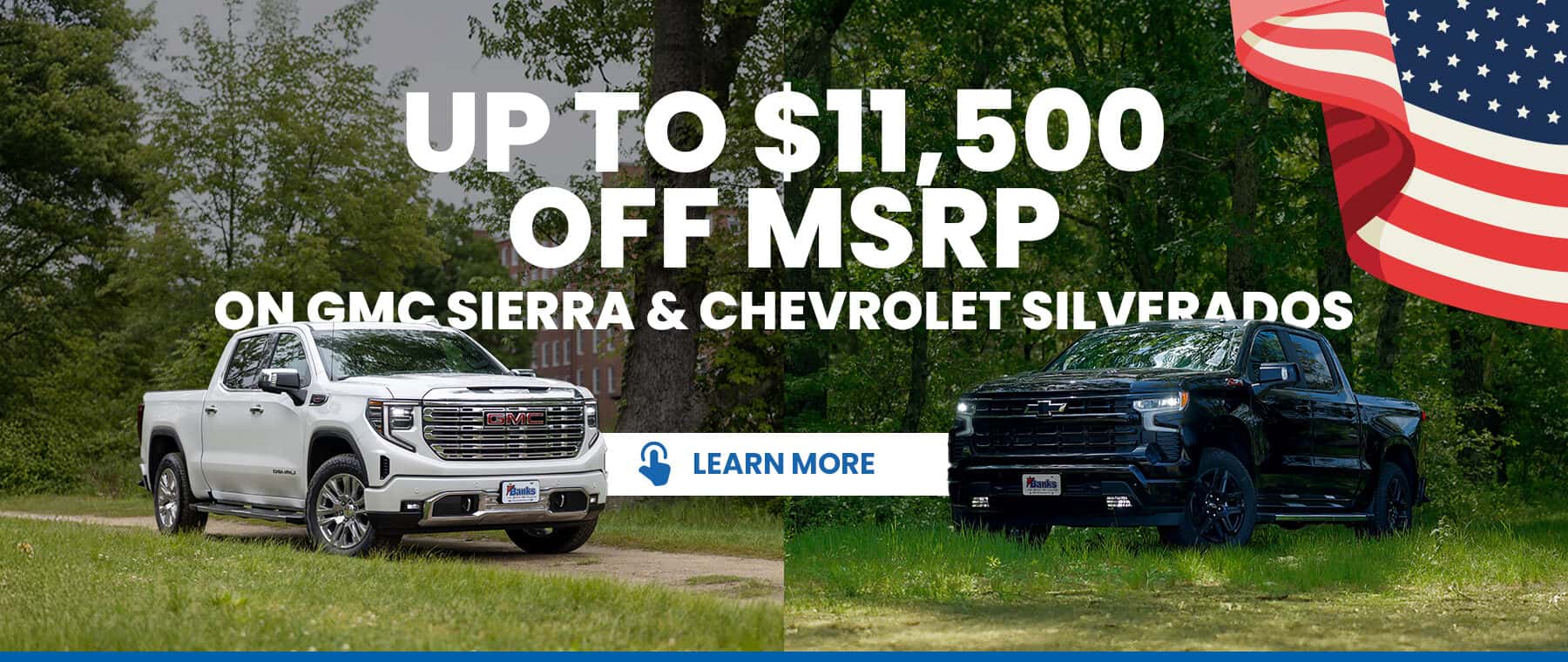 Banks Chevy GMC Cadillac Buick Dealer Concord, NH | Manchester, NH