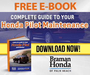 Honda Pilot Maintenance Schedule eBook | Braman Honda of Palm Beach