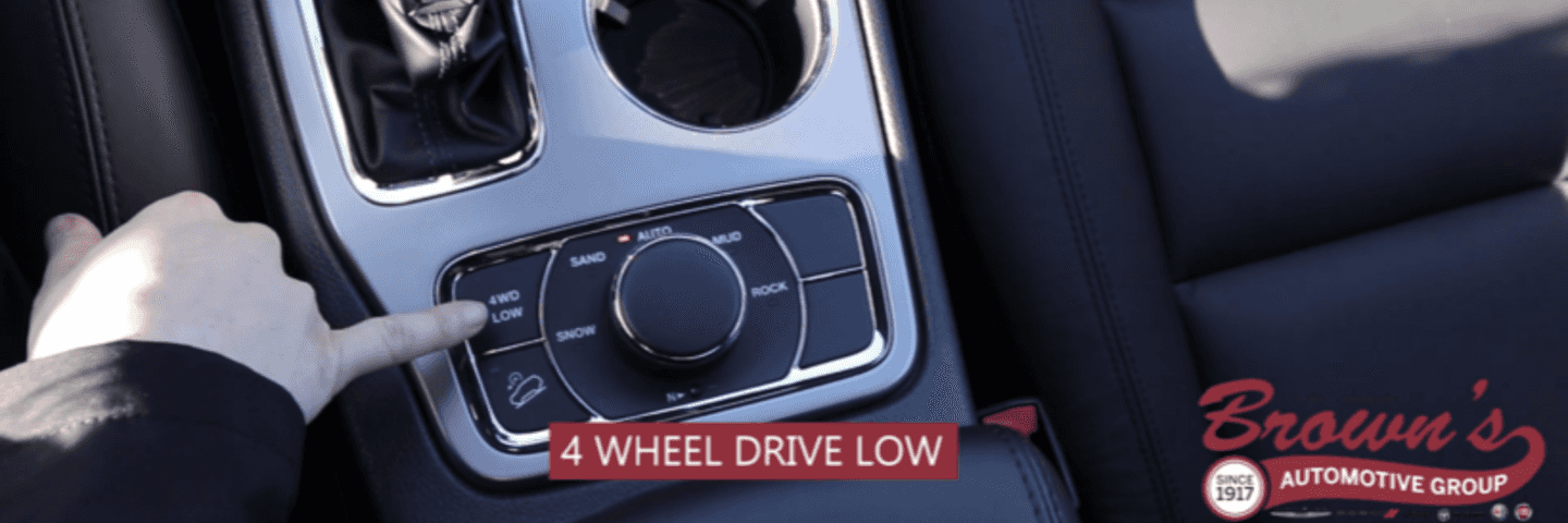 How To Put Your Vehicle in 4WD | Brown's Chrysler Dodge Jeep Ram