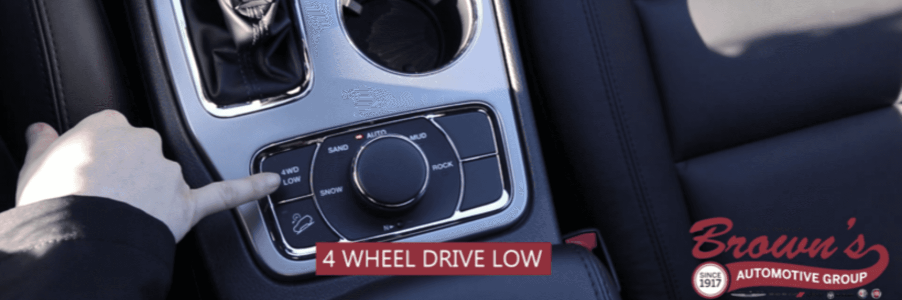 How To Put Your Vehicle in 4WD | Brown's Chrysler Dodge Jeep Ram