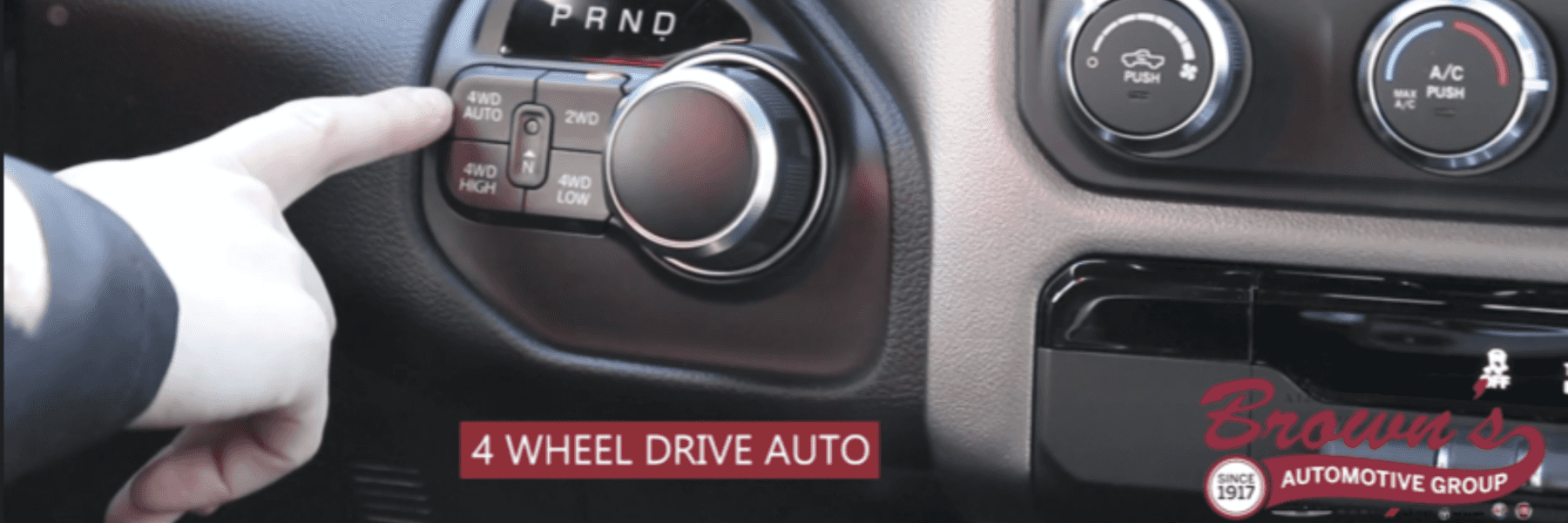 How To Put Your Vehicle in 4WD | Brown's Chrysler Dodge Jeep Ram