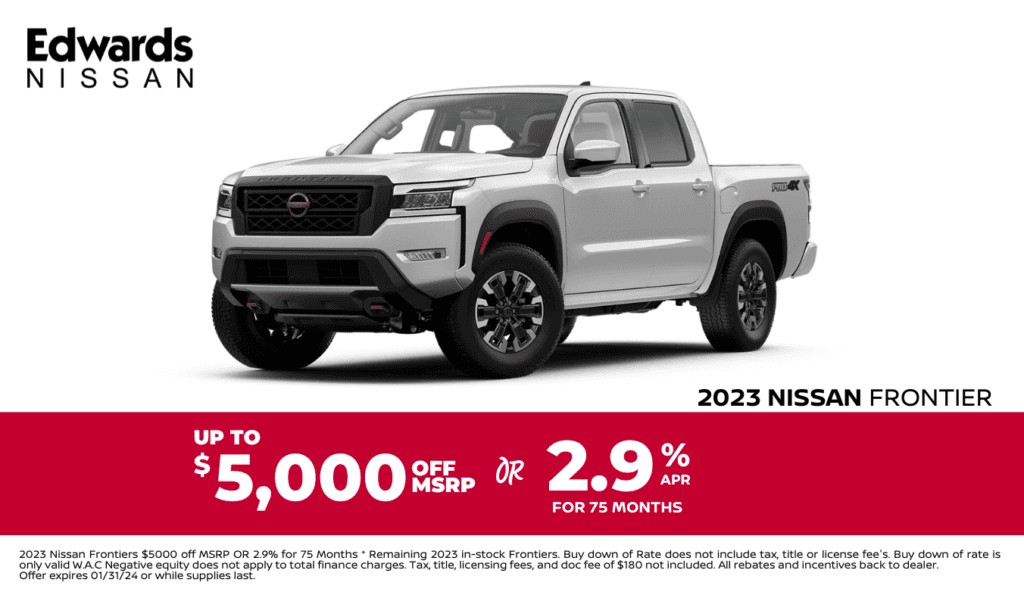 New Vehicle Specials | Edwards Nissan