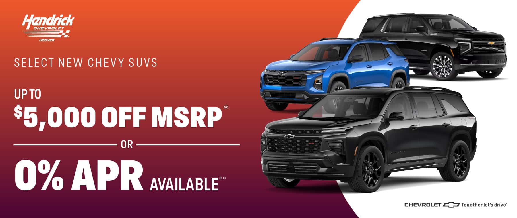 Chevrolet Dealership Near Birmingham | Hendrick Chevrolet Hoover