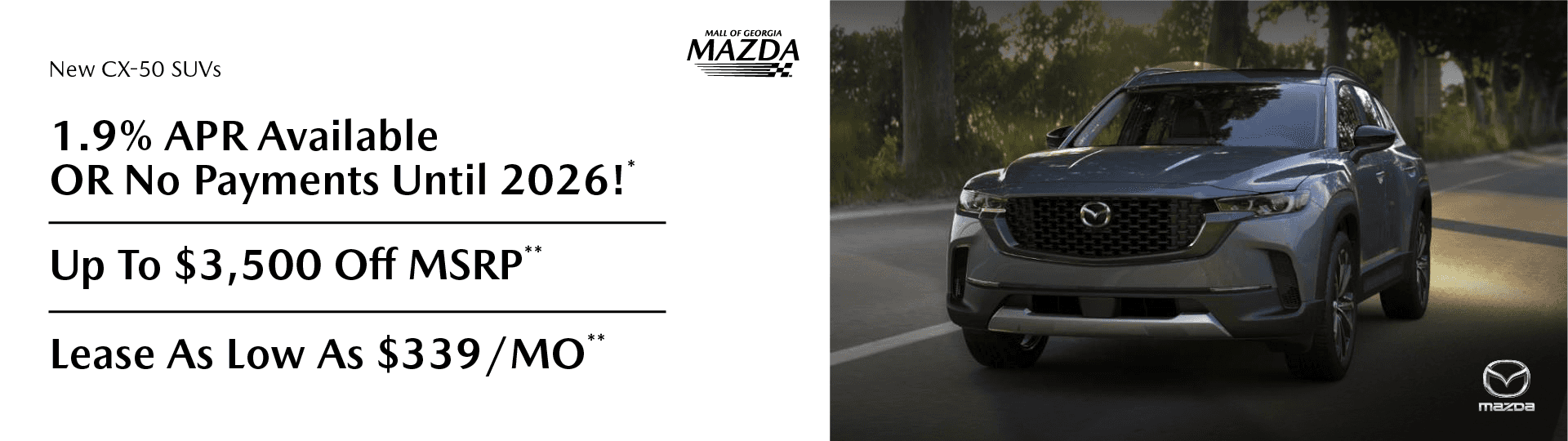 Mall of Georgia Mazda | Mazda Dealer in Buford, GA
