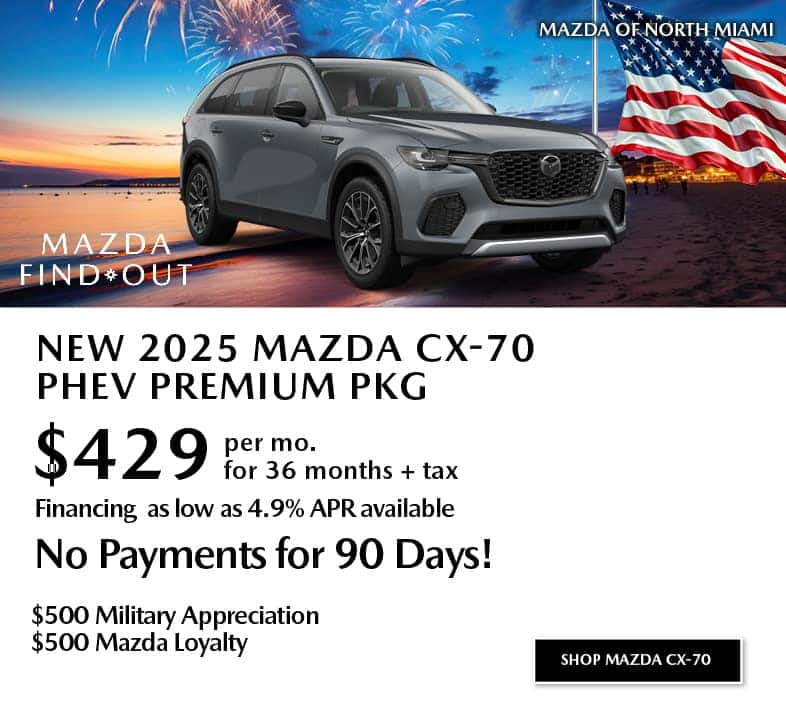 New Mazda Lease & Finance Deals in Miami, FL - Mazda of North Miami