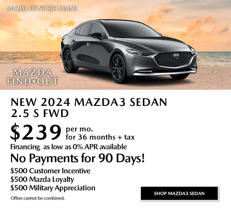 New Mazda Lease & Finance Deals in Miami, FL - Mazda of North Miami