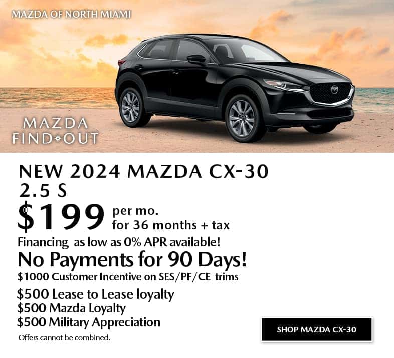 New Mazda Lease & Finance Deals in Miami, FL - Mazda of North Miami