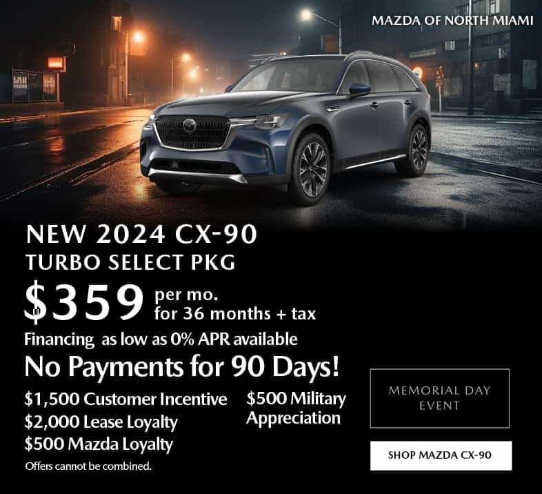 New Mazda Lease & Finance Deals in Maimai, FL - Mazda of North Miami