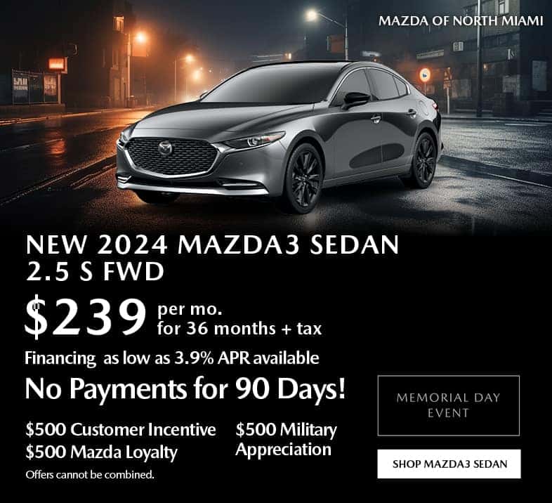 New Mazda Lease & Finance Deals in Maimai, FL - Mazda of North Miami