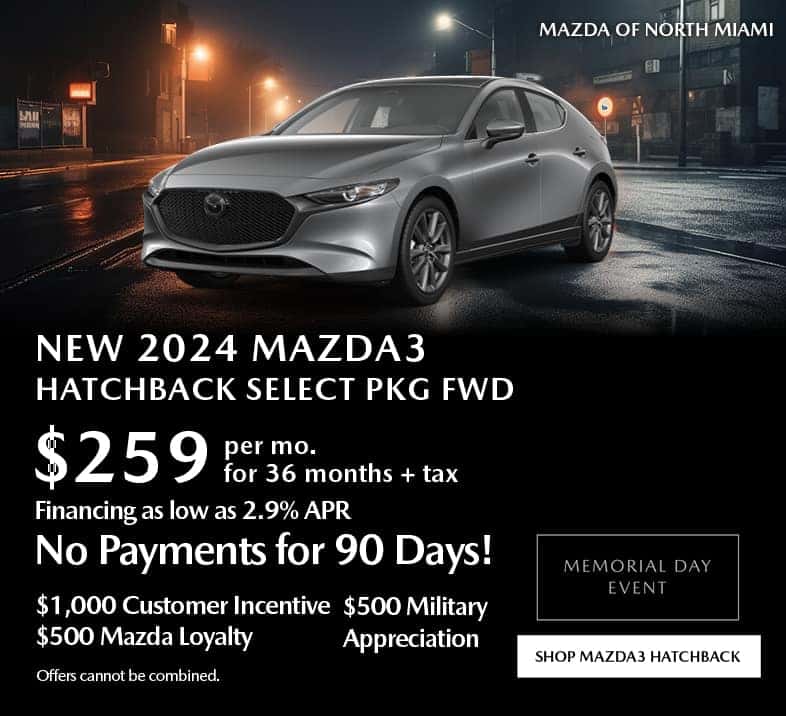 New Mazda Lease & Finance Deals in Maimai, FL - Mazda of North Miami