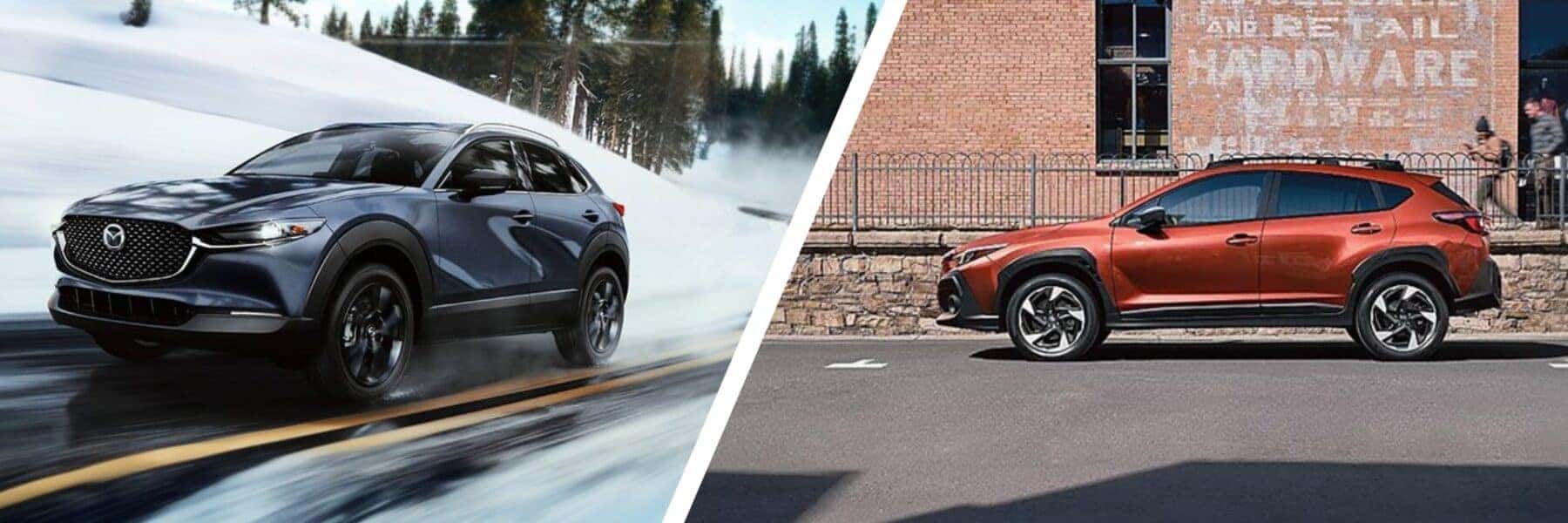 Mazda Cx 30 Vs Subaru Crosstrek Comparison Review Mazda Of North Miami