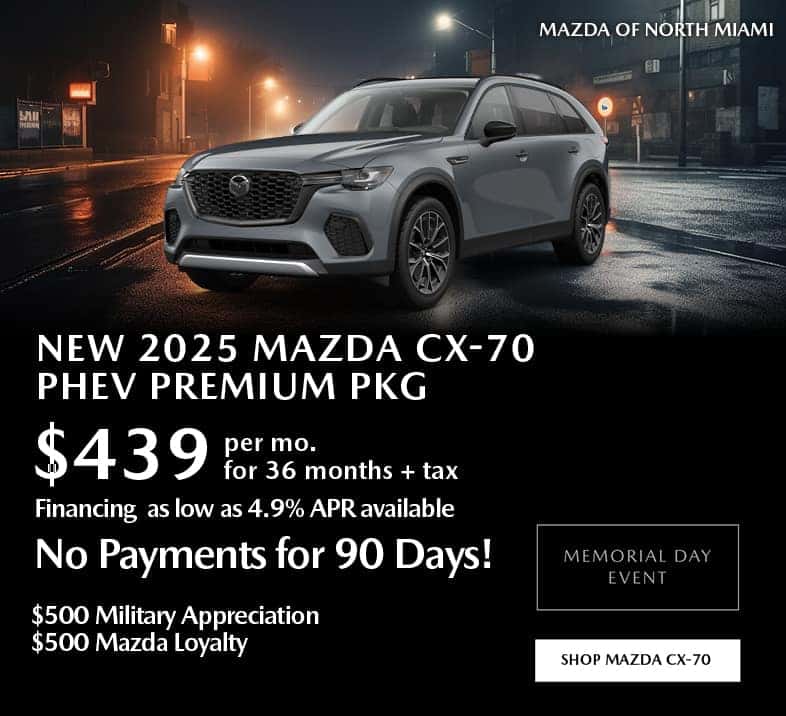 New Mazda Lease & Finance Deals in Maimai, FL - Mazda of North Miami