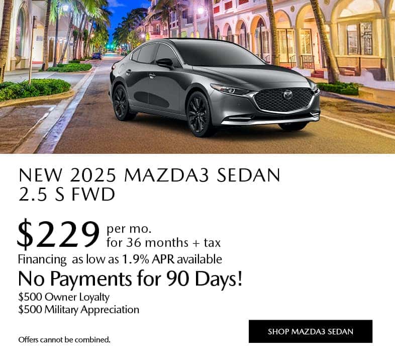 New Mazda Lease & Finance Deals in Miami, FL - Mazda of North Miami