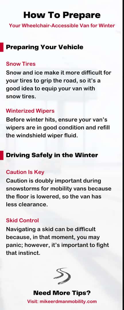 How To Prepare Your Wheelchair-Accessible Van for Winter | Mike Erdman ...