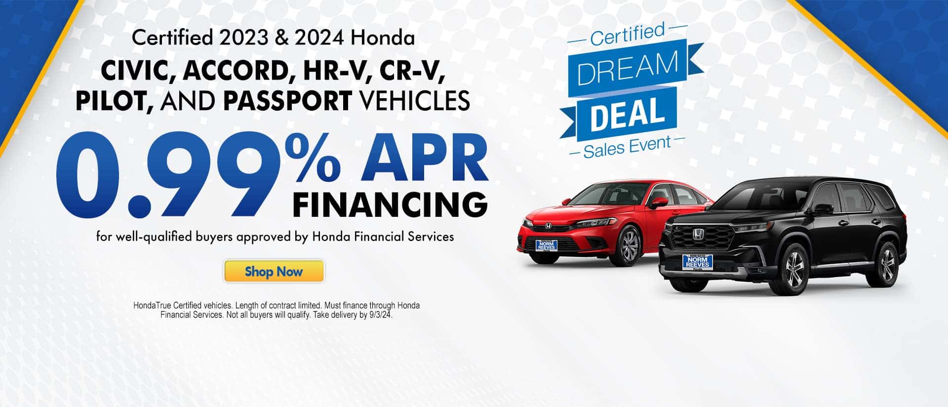 Honda Dealer Vista CA | Norm Reeves Honda Superstore Vista