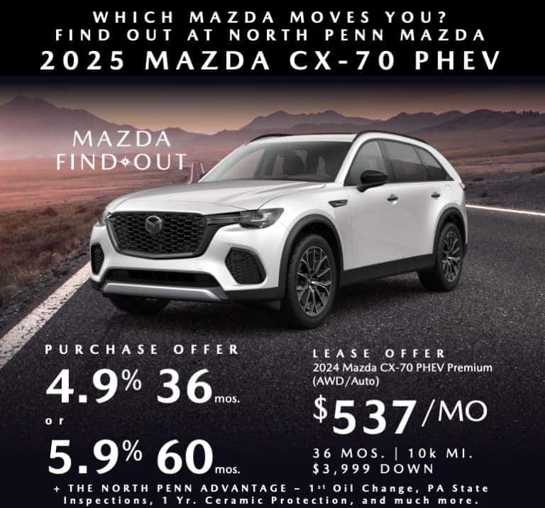 New Car Specials | Mazda Dealership Near Me | North Penn Mazda