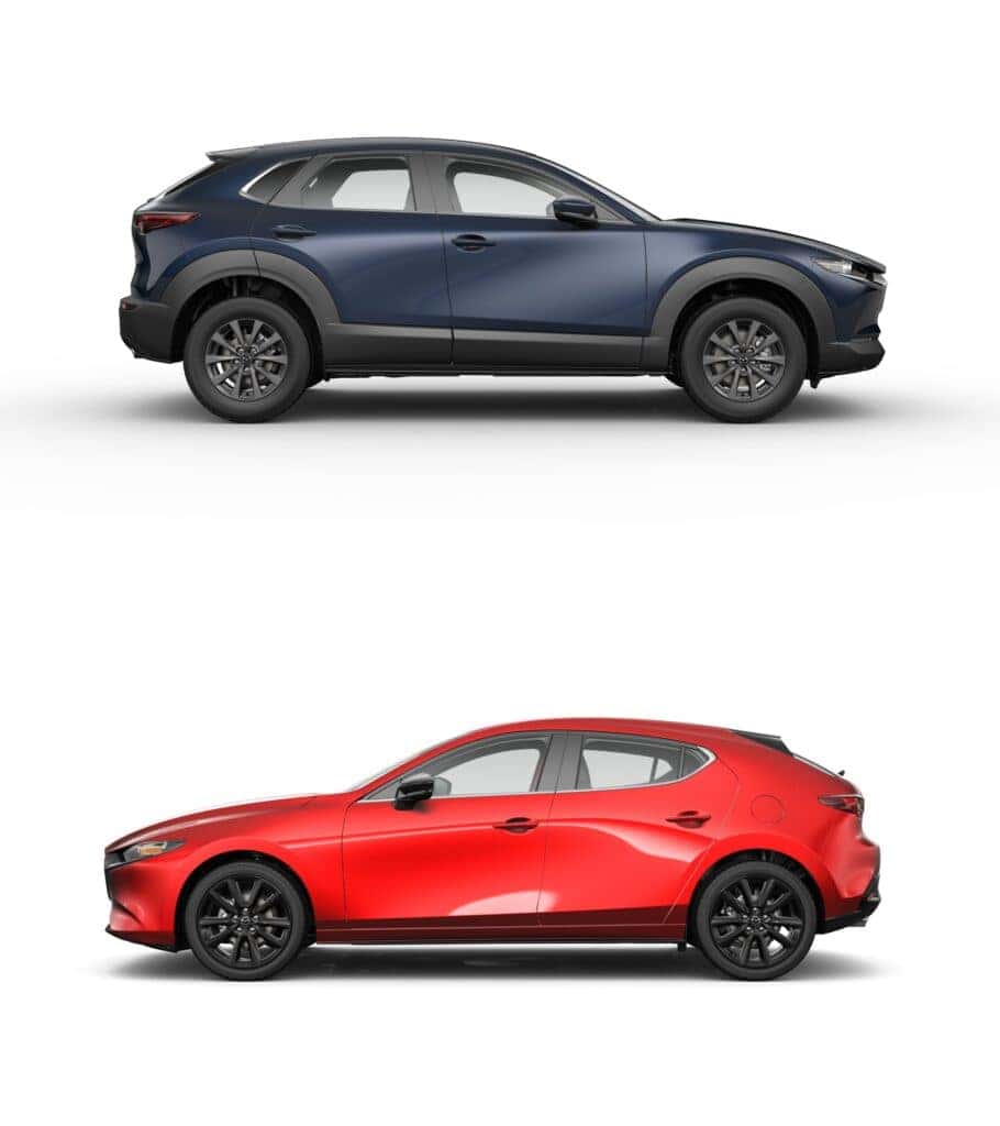 2025 MAZDA CX-30 vs. MAZDA3 Hatchback | North Penn Mazda