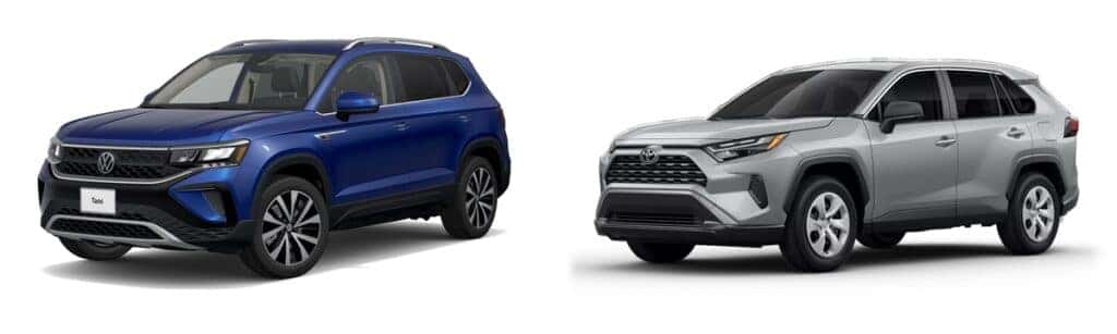 Volkswagen Taos vs. Toyota RAV4 | North Penn Volkswagen