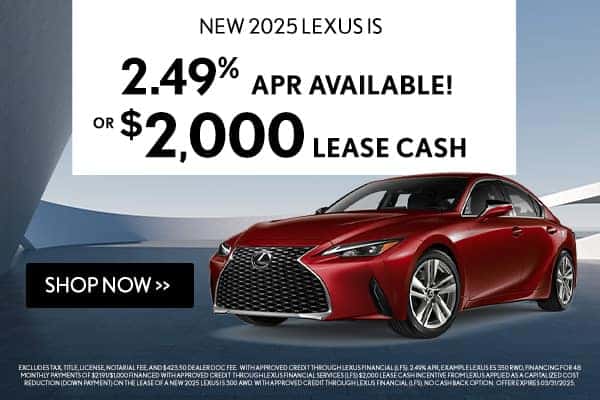New Lexus Specials Near Me | Baton Rouge, LA | Price LeBlanc Lexus