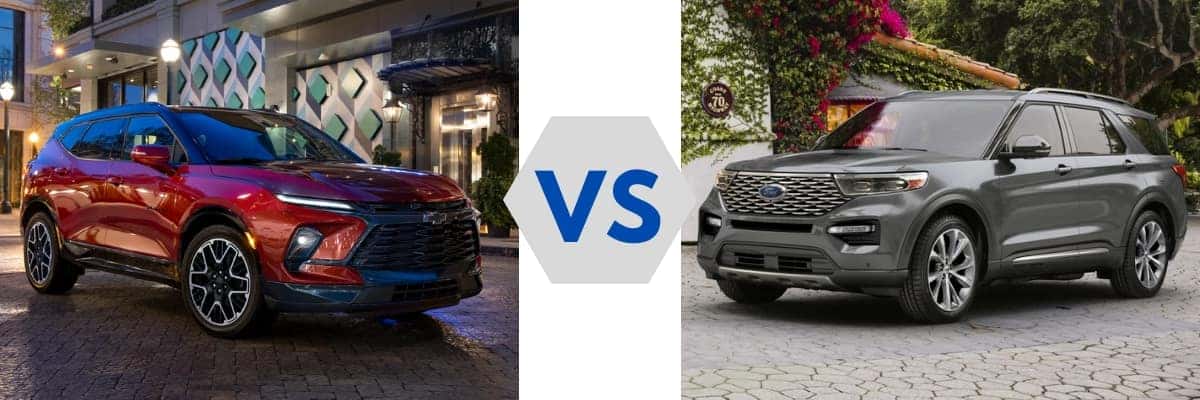 Terrific Ford Explorer Vs Chevy Blazer Photos