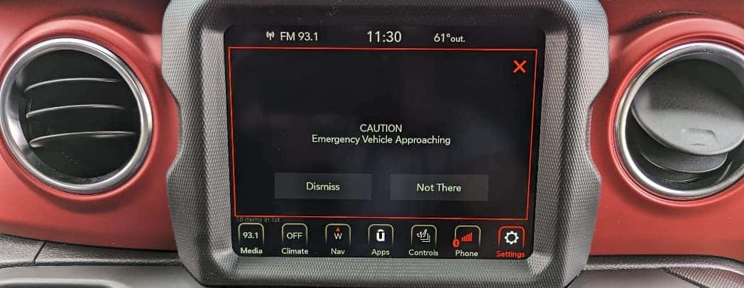 What does Stellantis’ Emergency Vehicle Alert System do?