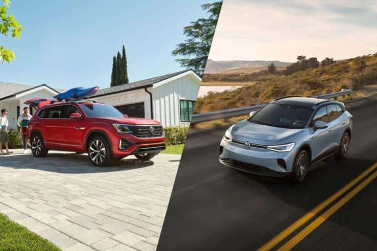 2024 VW Atlas vs the 2024 VW ID.4 | Speedcraft Volkswagen