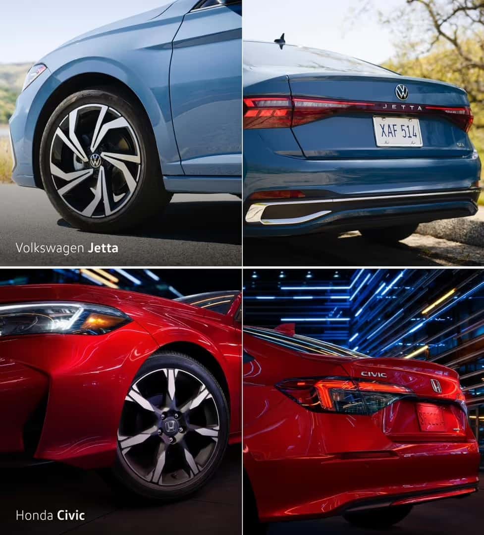 2025 Volkswagen Jetta vs. Honda Civic | Speedcraft Volkswagen