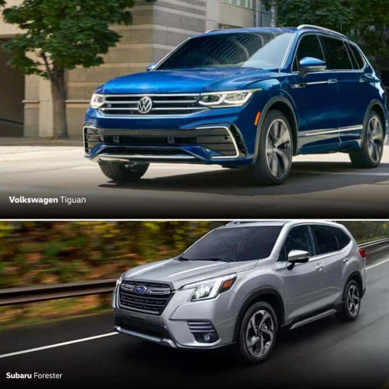 2025 Volkswagen Tiguan vs. Subaru Forester | Speedcraft Volkswagen