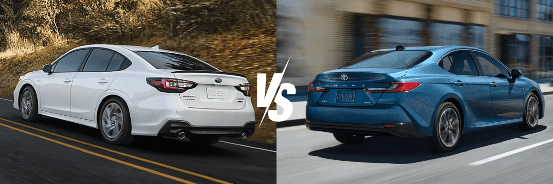 Sedan Showdown: 2025 Subaru Legacy vs. 2025 Toyota Camry