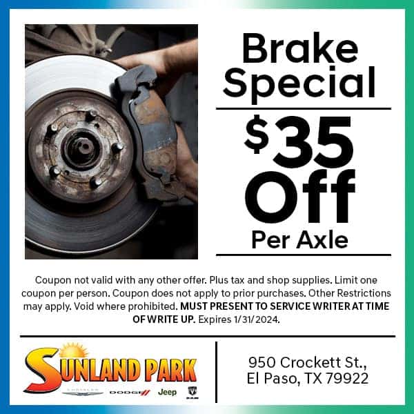 Car Service Specials | In El Paso, TX
