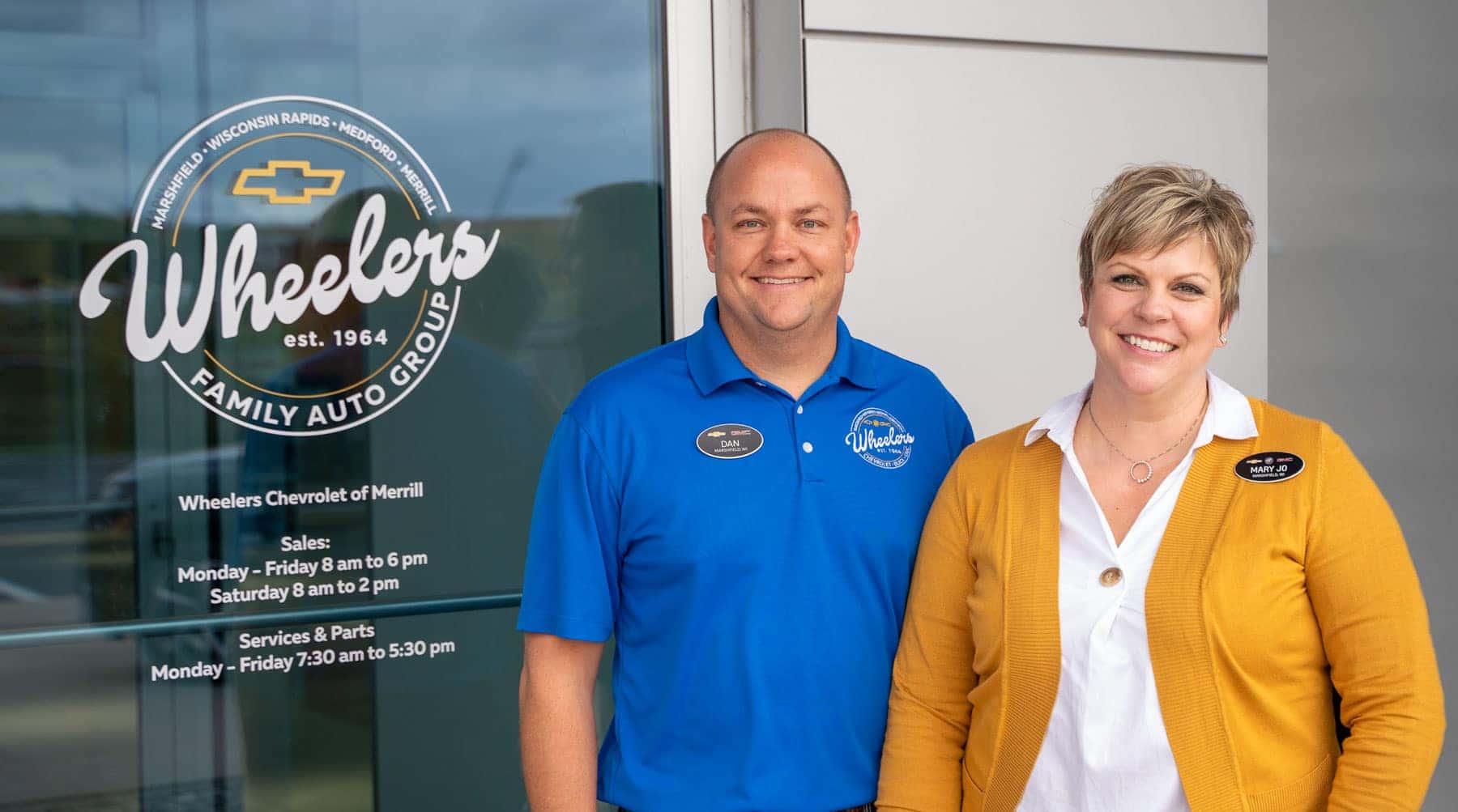 Wheelers Chevrolet of Merrill Staff | Merrill Chevrolet Dealer